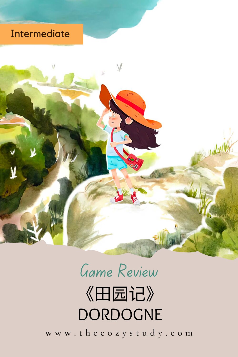 Dordogne《田园记》- An indie game with Chinese voice over – The Cozy Study